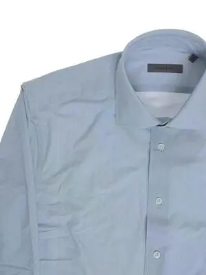 Corneliani Herringbone-pattern Stretch Shirt