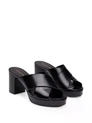 STUART WEITZMAN Dayna Crossover-straps Platform Sandals