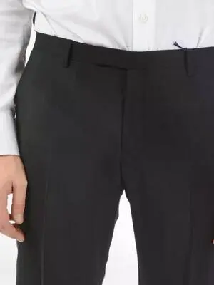 Corneliani Flat-front Jetted-pocket Trousers