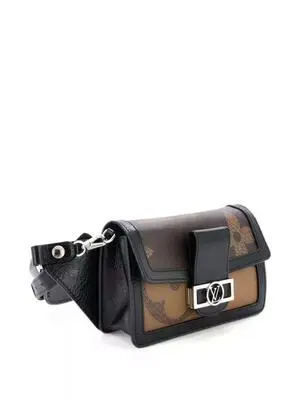 LOUIS VUITTON Dauphine Bumbag Reverse Monogram Giant Belt Bag - Black