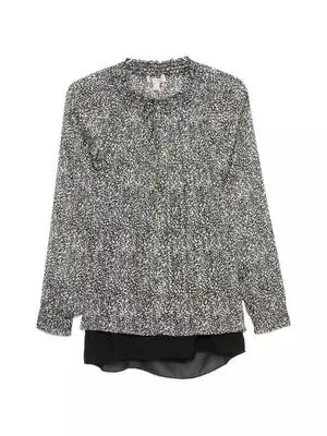 Michael Kors Tie-fastening Blouse - Black