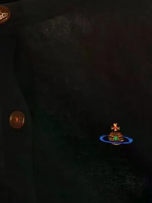 VIVIENNE WESTWOOD Orb Embroidered Cardigan