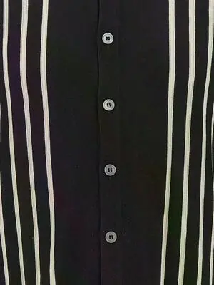 GRAN SASSO Striped-intarsia Knitted Shirt