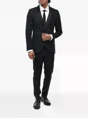 Corneliani Cc Collection Double-breasted Shawl-lapel Blazer