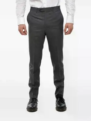 Corneliani Virgin Wool Trousers - Grey