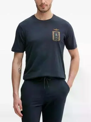 AERONAUTICA MILITARE Logo-print T-shirt