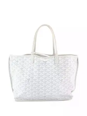 Goyard Anjou Reversible Coated Canvas Pm Tote Bag - White