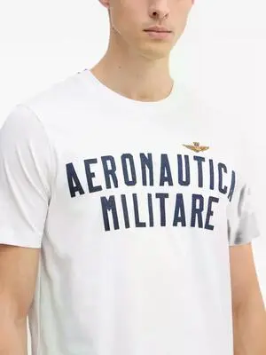 AERONAUTICA MILITARE Logo-print T-shirt