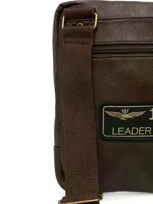 AERONAUTICA MILITARE Logo Patch Zip-fastening Belt Bag - Brown