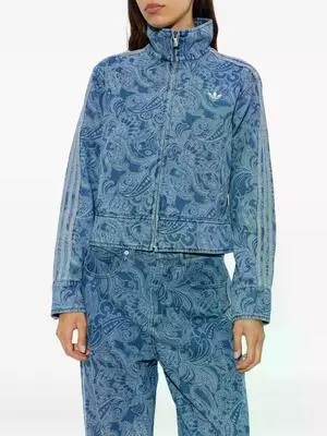 Adidas Liberty London Firebird Denim Track Top