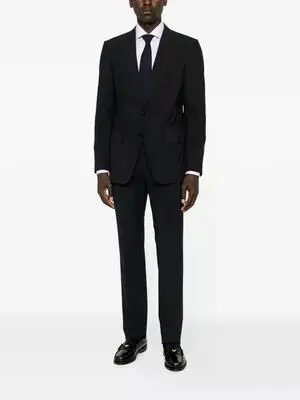 BARBA NAPOLI Check-pattern Long-sleeve Shirt