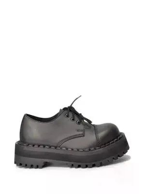 ALTERCORE 354 Platform Derby Shoes - Black