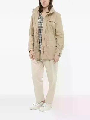 Woolrich Belted Hooded Jacket