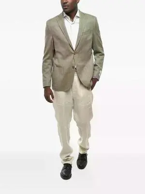 Corneliani Herringbone Single-breasted Blazer