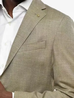 Corneliani Herringbone Single-breasted Blazer