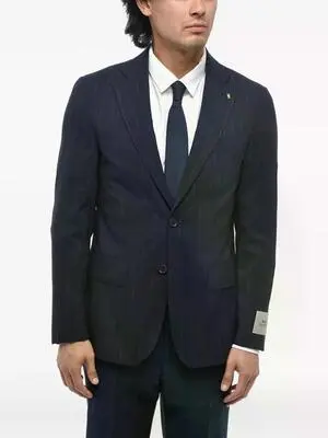 Corneliani Pinstripe Single-breasted Blazer