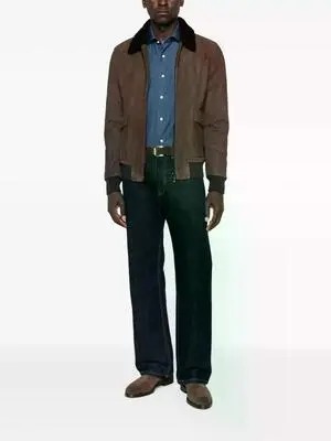 BARBA NAPOLI Cutaway-collar Long-sleeve Shirt