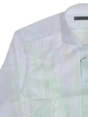 Corneliani Striped French-collar Shirt