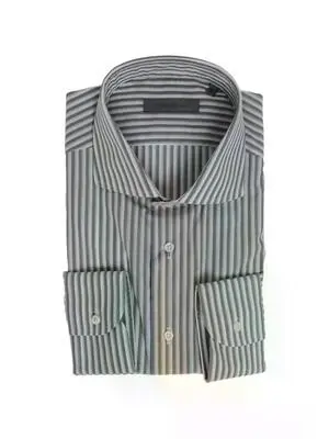Corneliani Striped Cotton Shirt