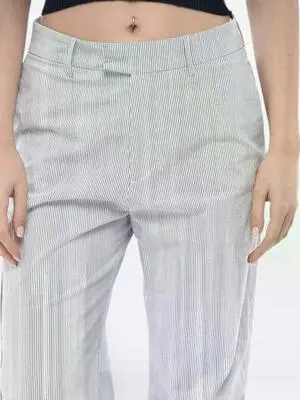 BERWICH Stripe Pattern Tailored Trousers