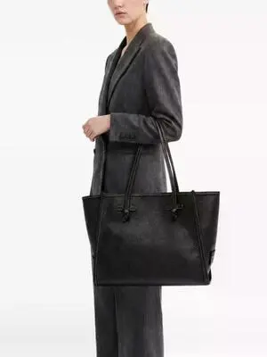 GIANNI CHIARINI Marcella Grained Leather Tote Bag