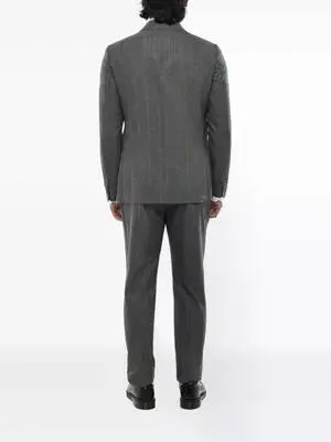 Corneliani Single-breasted Checked Suit