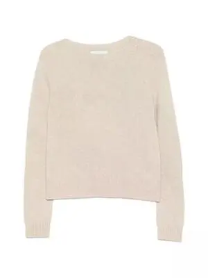 Eric Bompard Crew Neck Sweater - Neutrals