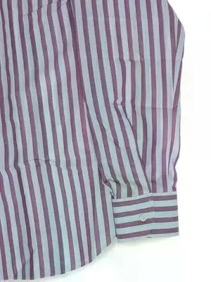 Corneliani Striped French-collar Shirt