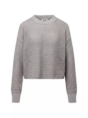DRYKORN Open-knit Drop-shoulder Sweater - Grey