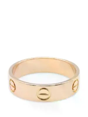 Cartier 18k Rose Gold Love Ring - Pink