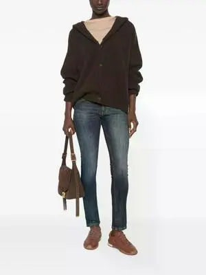 DONDUP Monroe Faded Wash Skinny Jeans