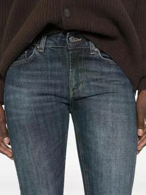 DONDUP Monroe Faded Wash Skinny Jeans