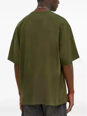 American Vintage Dropped-shoulder T-shirt - Green