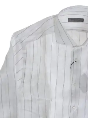 Corneliani Striped Linen Shirt