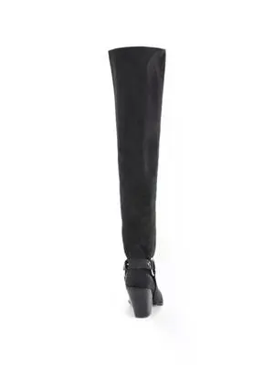SONORA Acapulco Belt Suede Boots