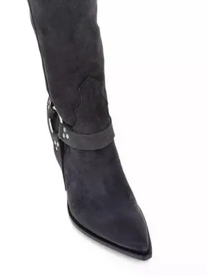 SONORA Acapulco Belt Suede Boots