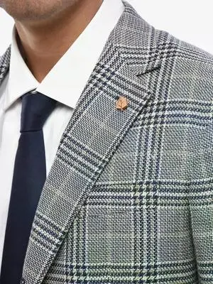 Corneliani Circle Checked Single-breasted Blazer