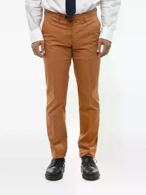 Corneliani Stretch-cotton Chinos - Orange