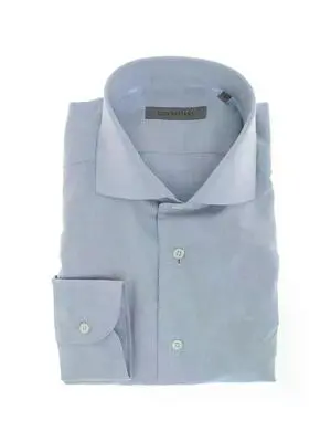Corneliani French-collar Shirt - Blue