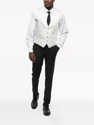 Corneliani V-neck Button-up Waistcoat