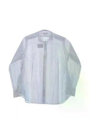 Corneliani Striped Wrinkle-free Shirt - White