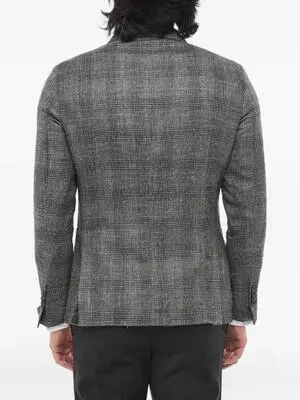 Corneliani Checked Single-breasted Blazer
