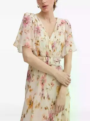 Luisa Spagnoli V Neck Dresses