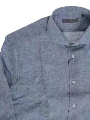 Corneliani French Collar Linen Shirt