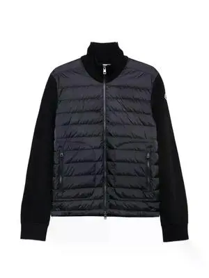 Moncler Padded Panelled Jacket - Blue
