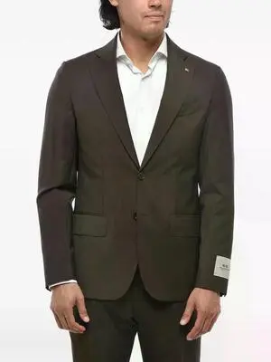 Corneliani Cc Collection Single-breasted Notch-lapel Suit - Brown