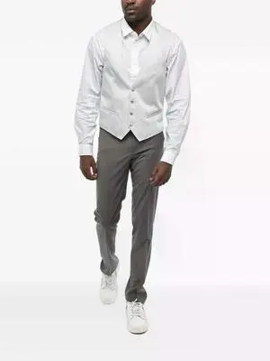 Corneliani Satin Welt-pocket Waistcoat