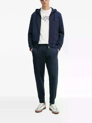 Armani Exchange Logo-print Zip-up Hoodie