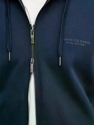 Armani Exchange Logo-print Zip-up Hoodie