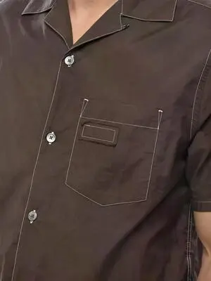 BERNER KUHL Contrast-stitch Short-sleeve Shirt
